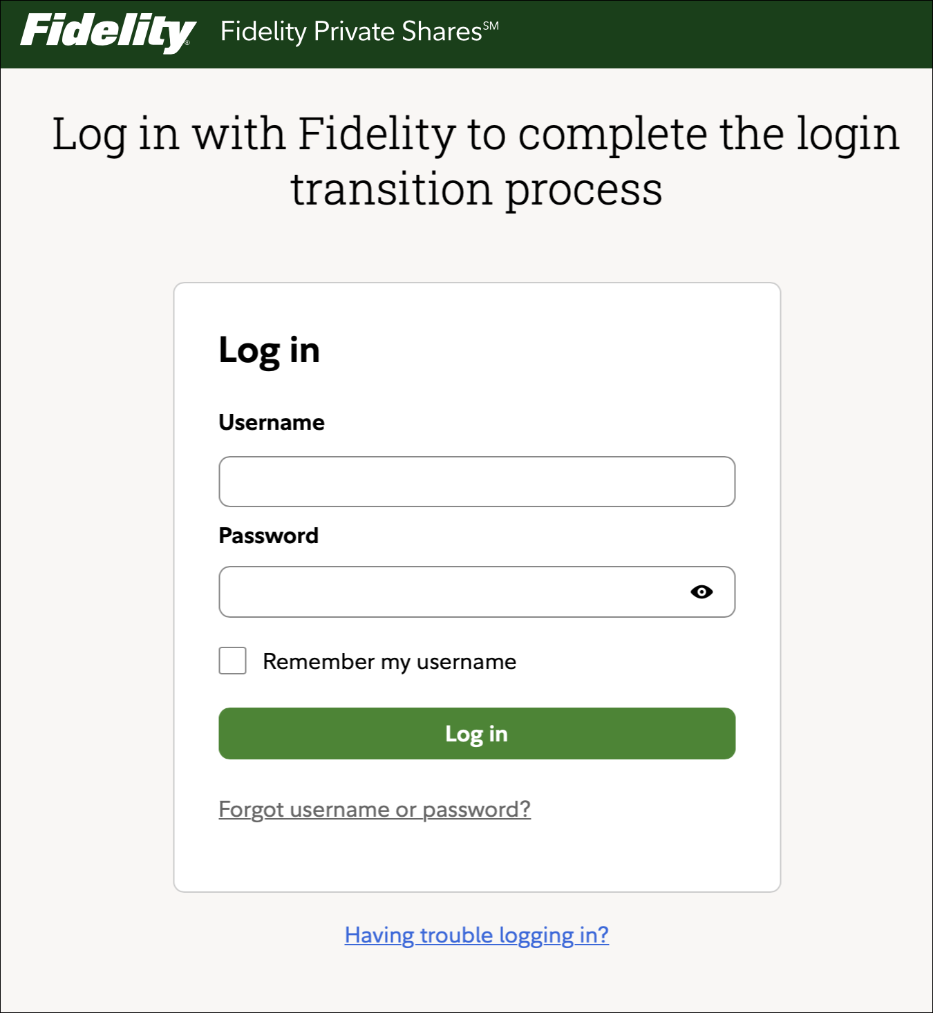 · Fidelity Log In Credentials – Support Center