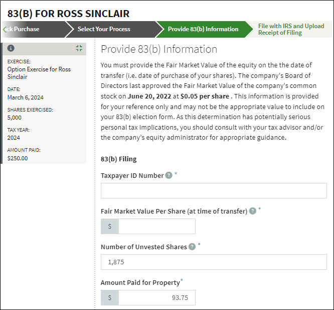 83(b) Elections - General Information and Instructions – Support Center